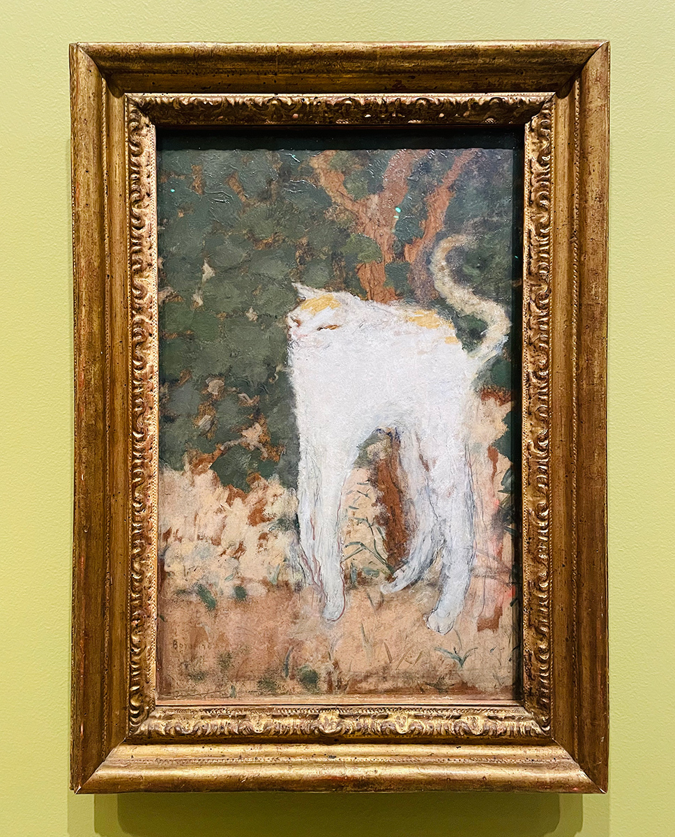The White Cat by Pierre Bonnard