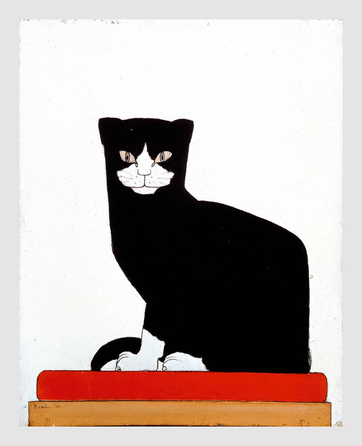 The Cat by Bart Van Der Leck